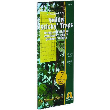 Yellow Sticky Traps 7 Pack – Agralan Ltd